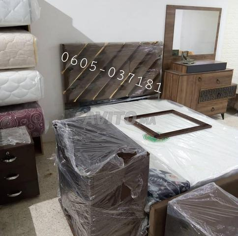 Lit 2 places de chambre. | Meubles à Rabat | Avito.ma