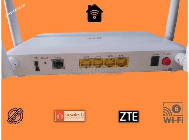 Routeur-Fibre Optique-WIFI6- AX3000Mbps ZTE F6600P | Accessoires ...