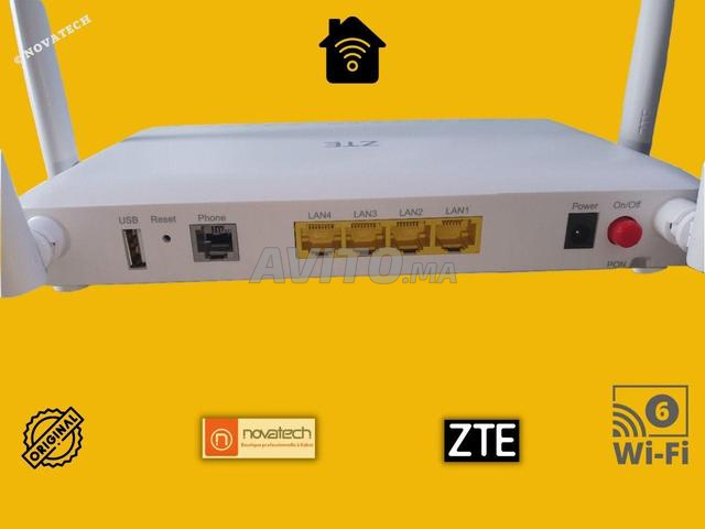 Routeur-Fibre Optique-ZTE F6600P WIFI6- AX3000Mbps | Accessoires ...