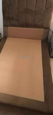 Base de Lit et tête de lit | Meubles à Rabat | Avito.ma