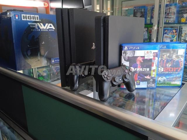 PS4 slim avec cd | Gaming à Salé | Avito.ma