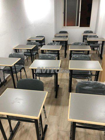 table scolaire bonne qualité 00 | Matériel pour école, garderie et ...