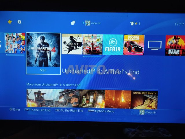 ps4 pro 1T avec des jeux | Gaming à Settat | Avito.ma
