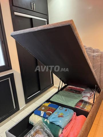 Lit avec rangement pour une place | Chambre à Rabat | Avito.ma