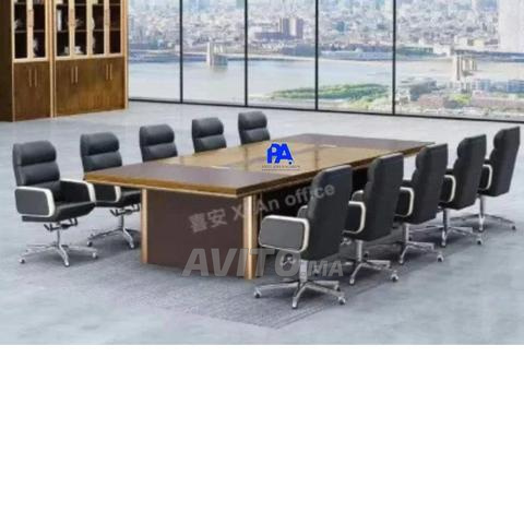 Table direction / collaboratif / modulable | Matériel de Bureau à ...