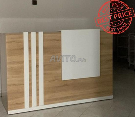 Comptoir d'accueil avec caisson | Meubles à Dakhla | Avito.ma