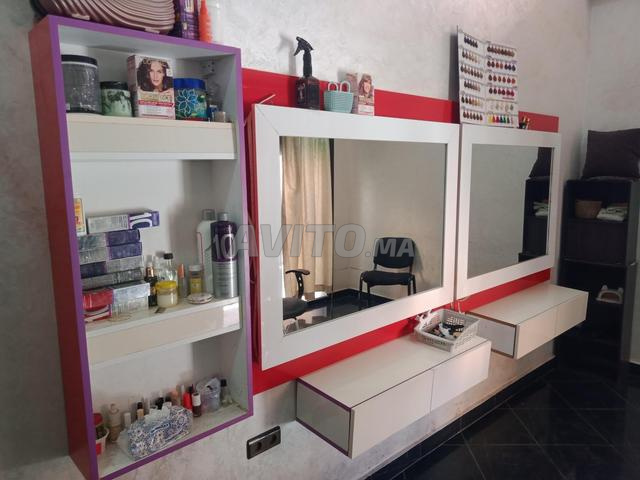 Ensemble miroirs salon de coiffure professionnel | Coiffure et ...